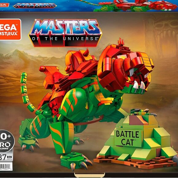 Lego | Toys | New Mega Masters Of The Universe Battle Cat Building Set ...